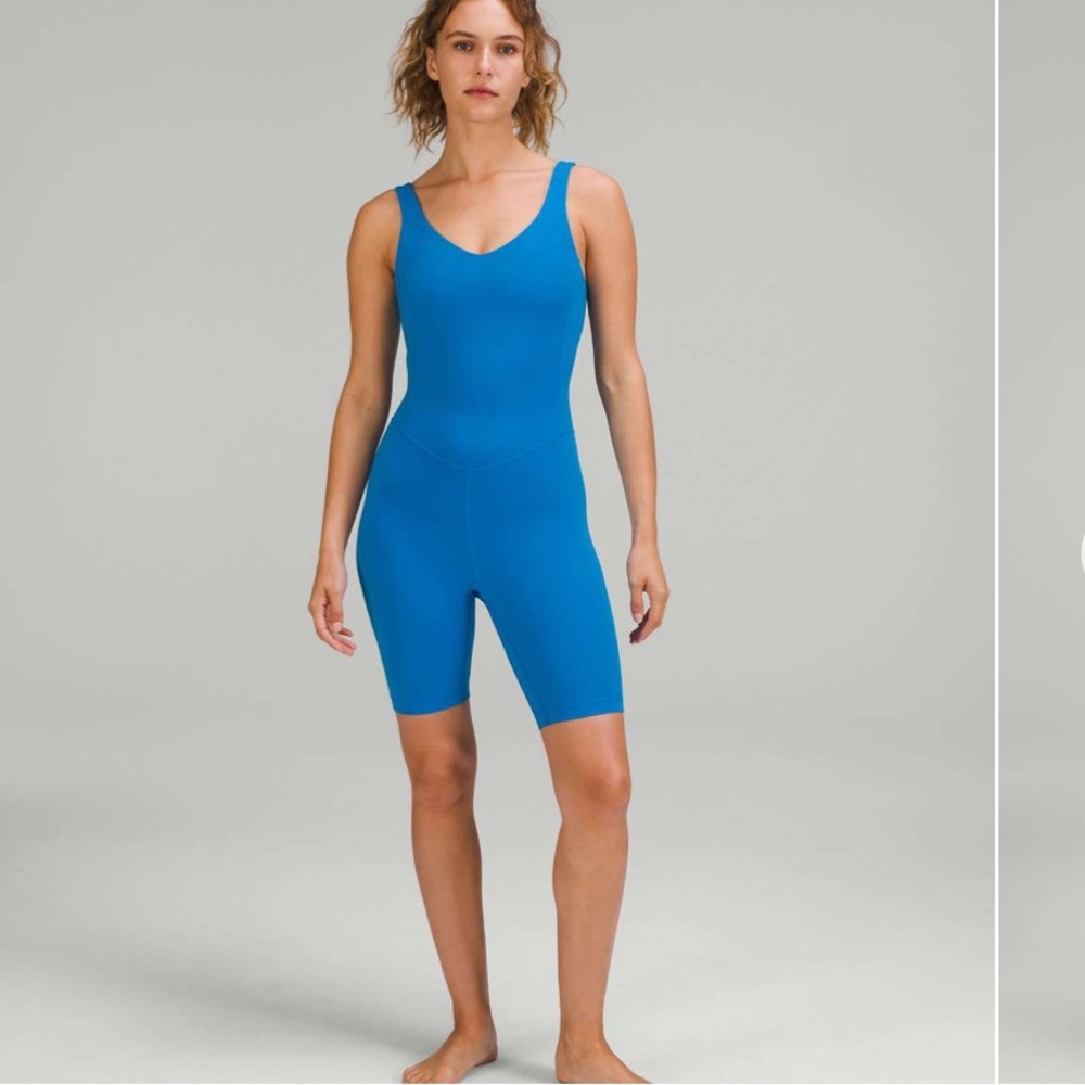 Lululemon Align Poolside Onesie 8” - Gem